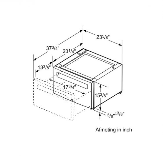 WTZPW20D Wasmachine bak